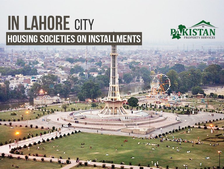 List of Housing Societies in Lahore on Installments