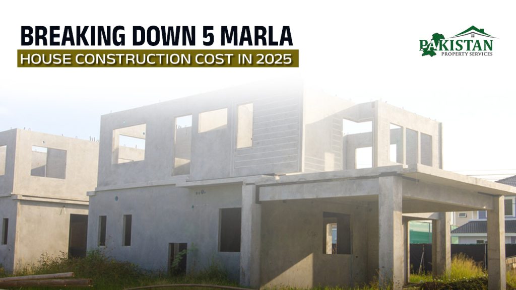 Breaking Down 5 Marla House Construction Cost in 2025