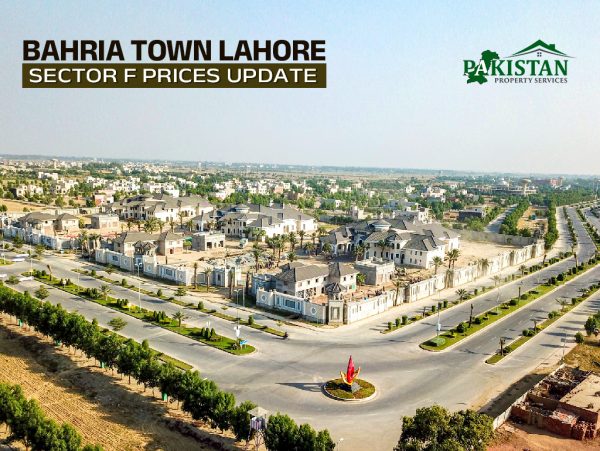Bahria Town Lahore Sector F Prices | Latest Plots Rates 2025