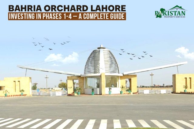 Bahria Orchard Phase 4 | Plots Prices, Map, Location and NOC